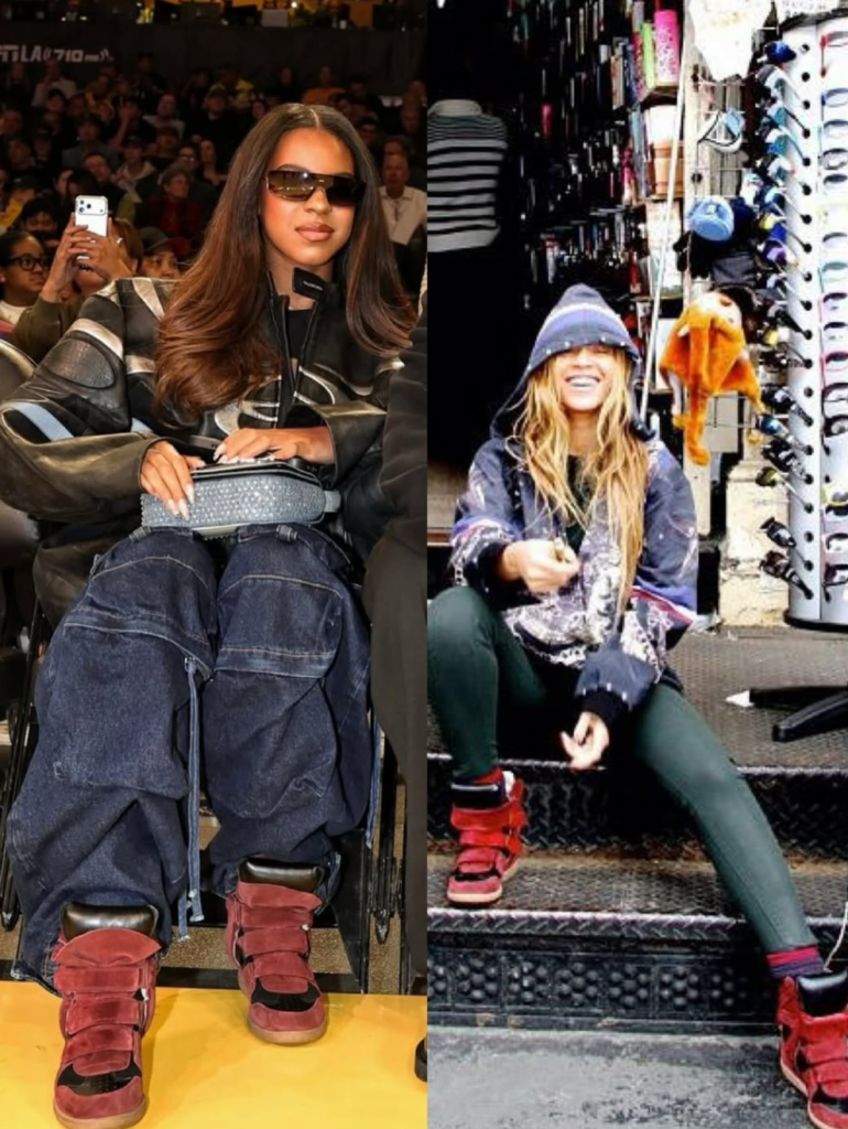 Blue Ivy no jogo dos Lakers: um look que ecoa legado, estilo e ...